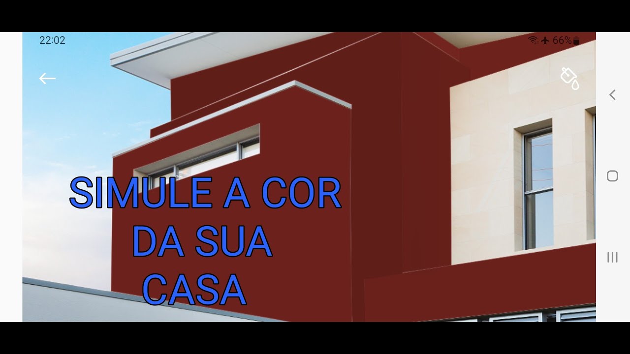 TINTAS VERBRAS ESCOLHA A COR DA SUA CASA PELO APLICATIVO - YouTube