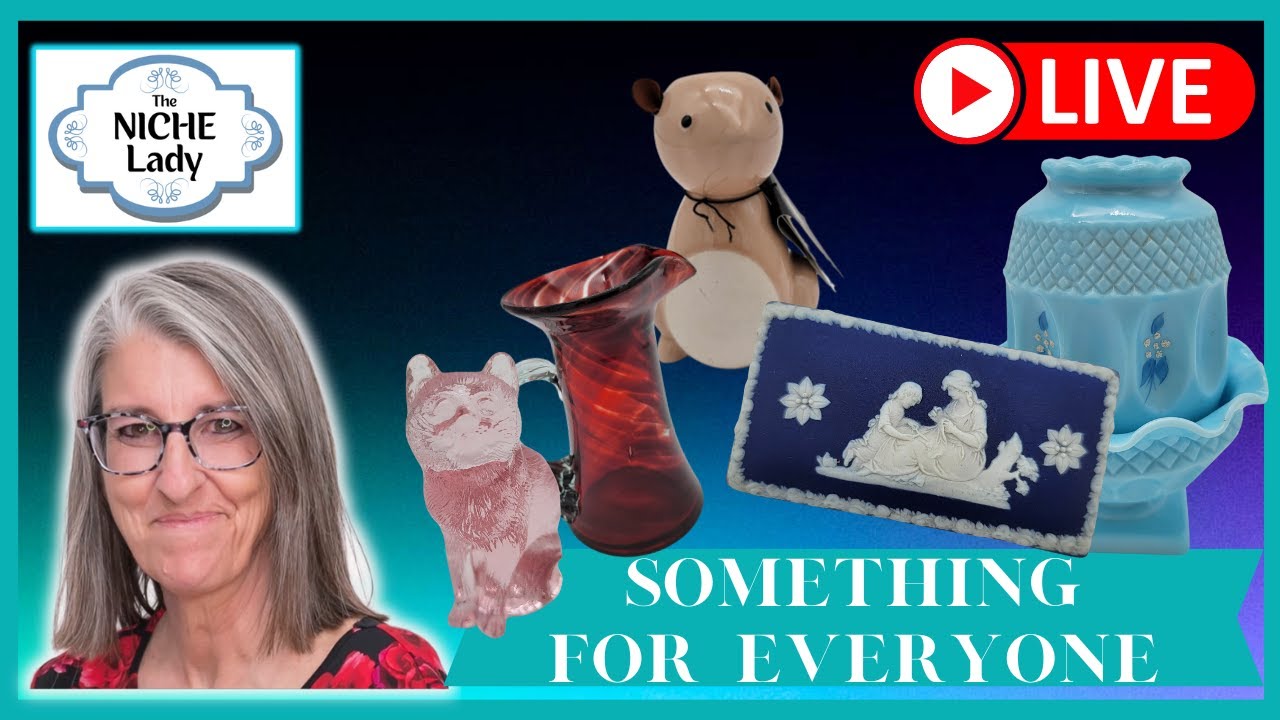 SOMETHING FOR EVERYONE with the Niche Lady LIVE SALE - YouTube