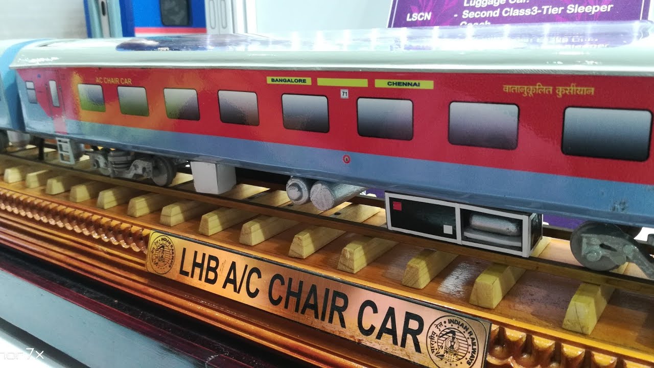 LHB Coaches Rake Interiors | International Rail Coach Expo 2018 Chennai ...