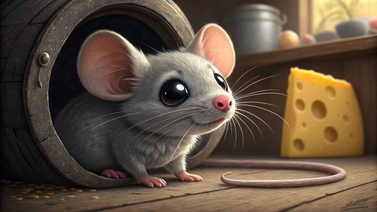 The Mouse and the Big, Big Cheese | Kids Story | Fun - YouTube
