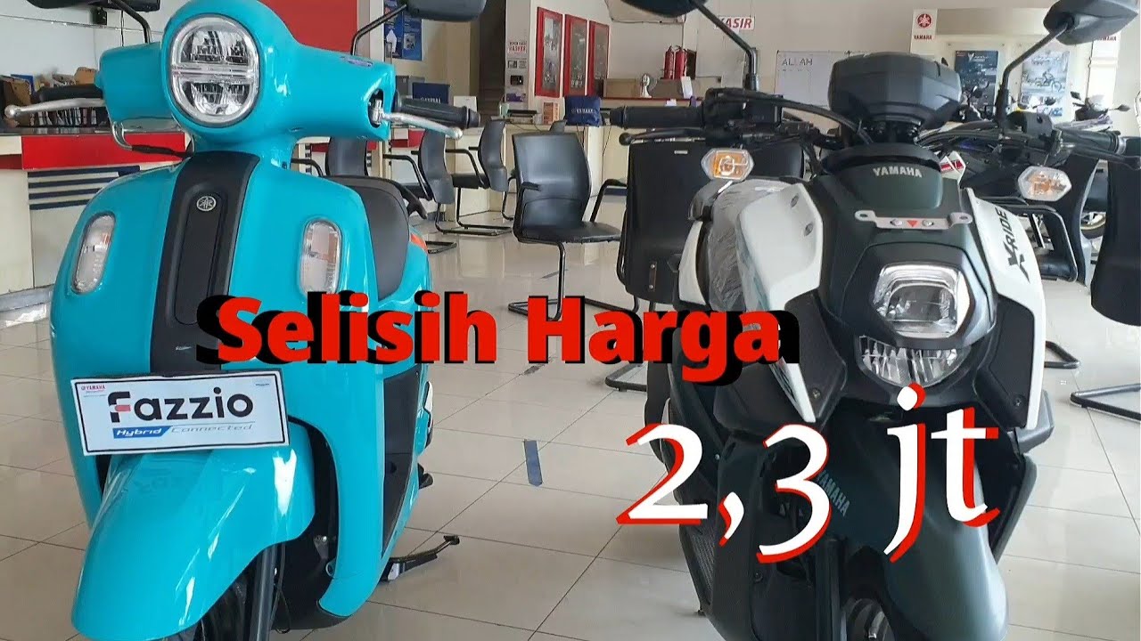 Yamaha FAZZIO 125 Hybrid & XRIDE 125 | Motor Unik YAMAHA - YouTube
