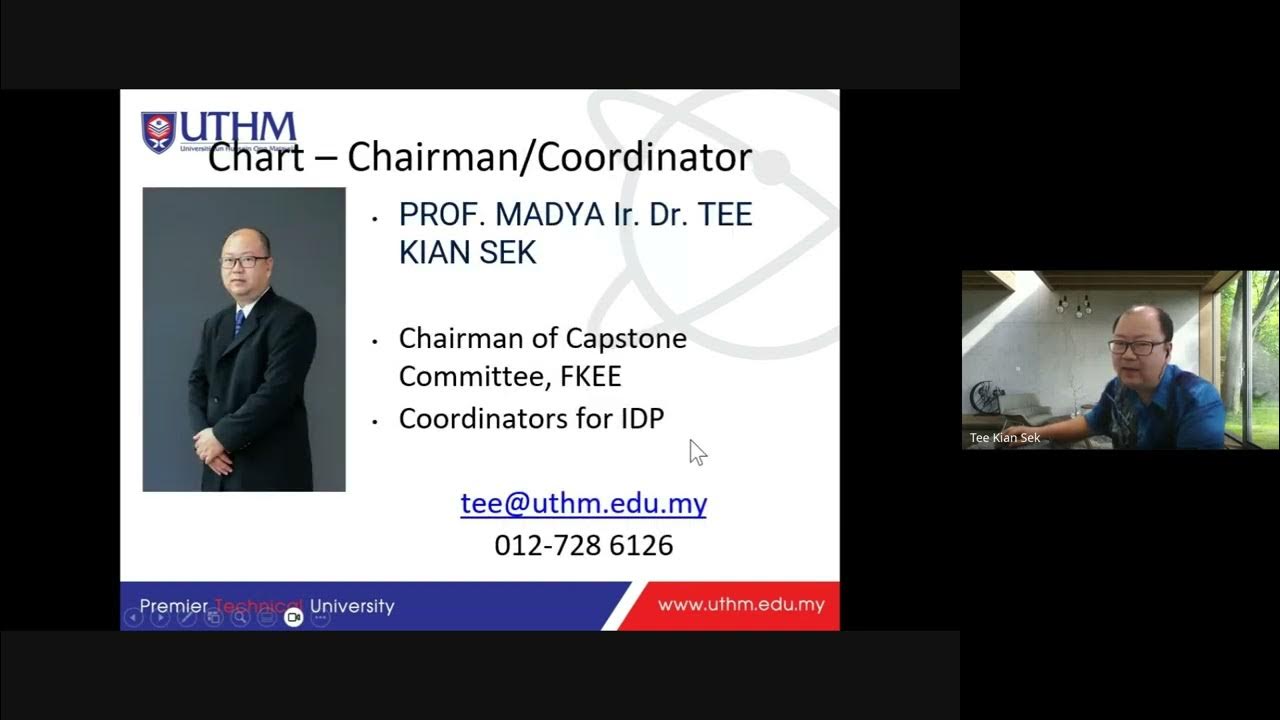 Lecture 1 Integrated Design Project(IDP) - Philosophy and Implementation - YouTube