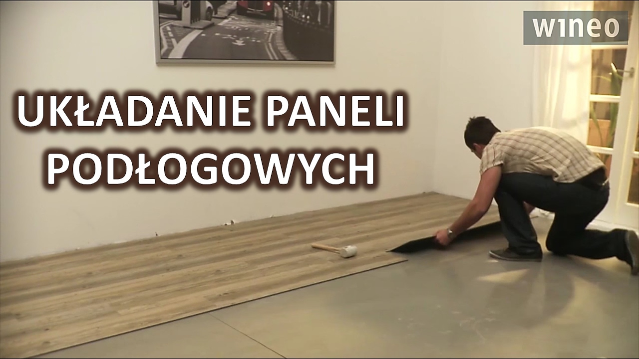Układanie paneli podłogowych winylowych WINEO - YouTube