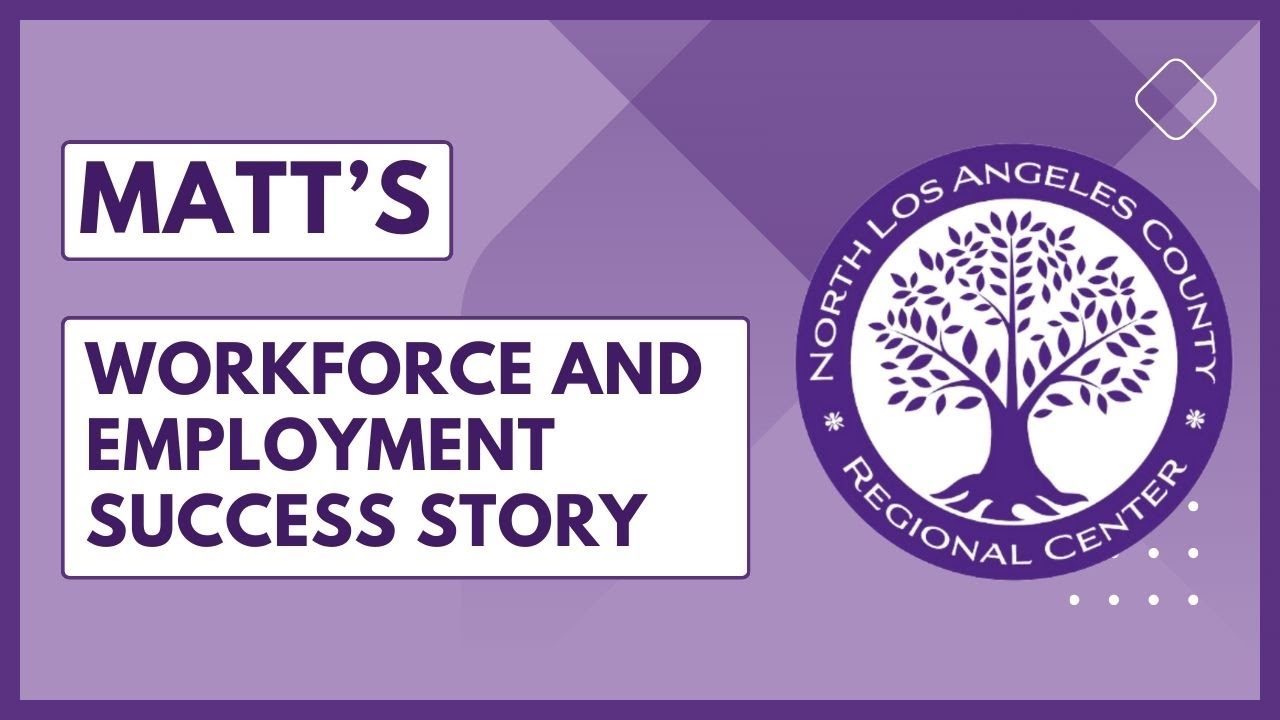 Matt - Workforce and Employment Success Story - YouTube
