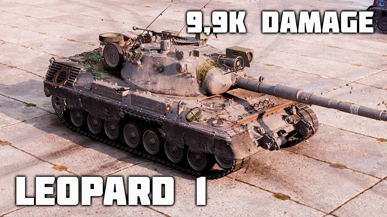 Leopard 1 WoT – 7Kills, 9,9K Damage - YouTube