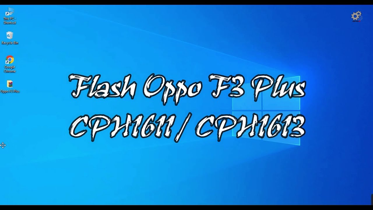 Cara flash oppo f3 plus tested work - YouTube