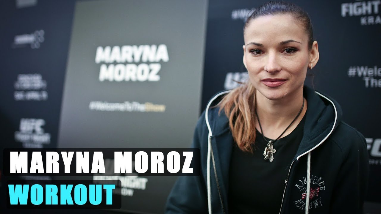 Maryna Moroz 'Iron Lady' training for UFC | Hard Workout - YouTube
