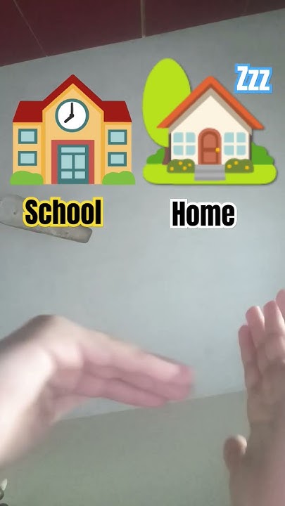 school vs home - YouTube