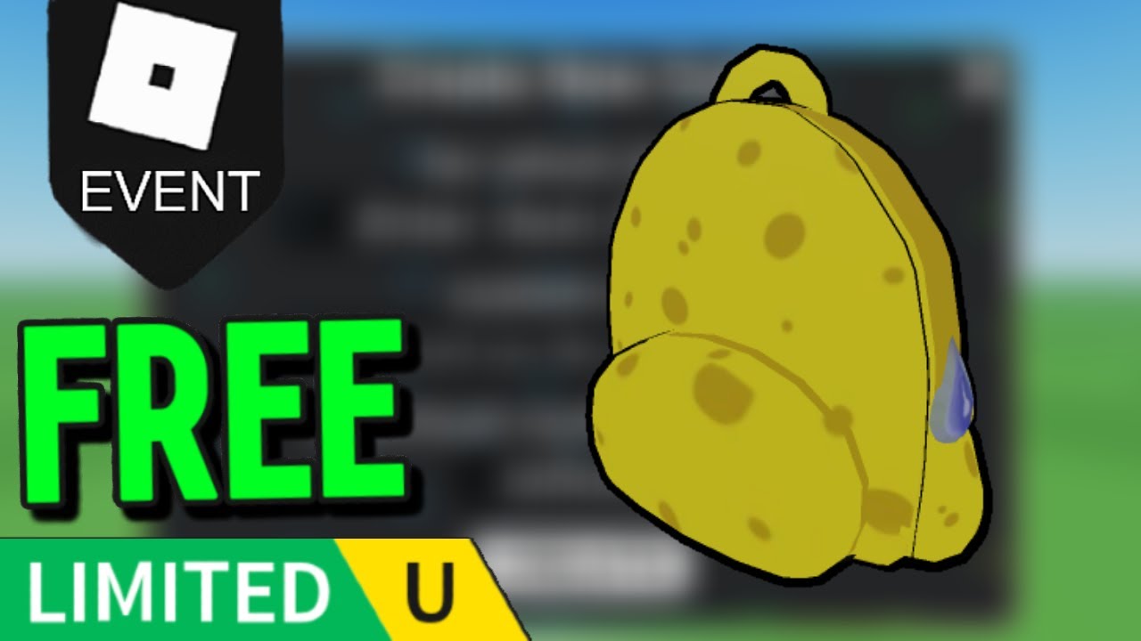 How To Get Sponge Pack in UGC Limited Codes (ROBLOX FREE LIMITED UGC ...