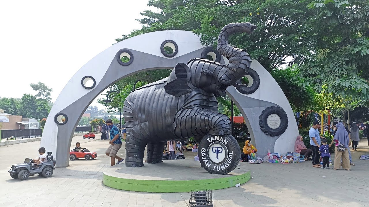 TAMAN GAJAH TUNGGAL || Kondisi Terkini 2022 - Wisata GRATIS Kota ...