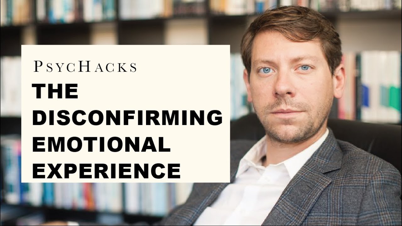 The disconfirming emotional experience: the heart of therapy - YouTube