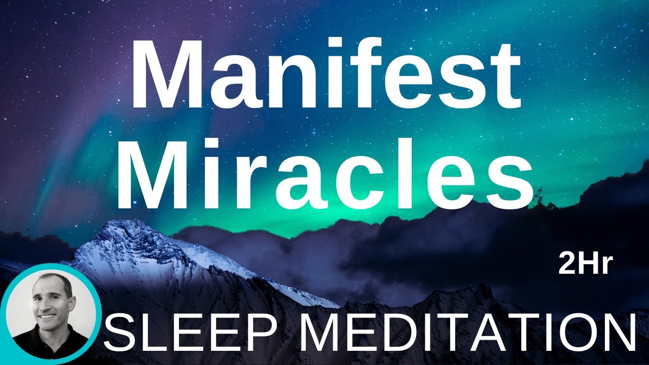 Sleep Meditation to MANIFEST Miracles & Elevate Your Vibration - YouTube