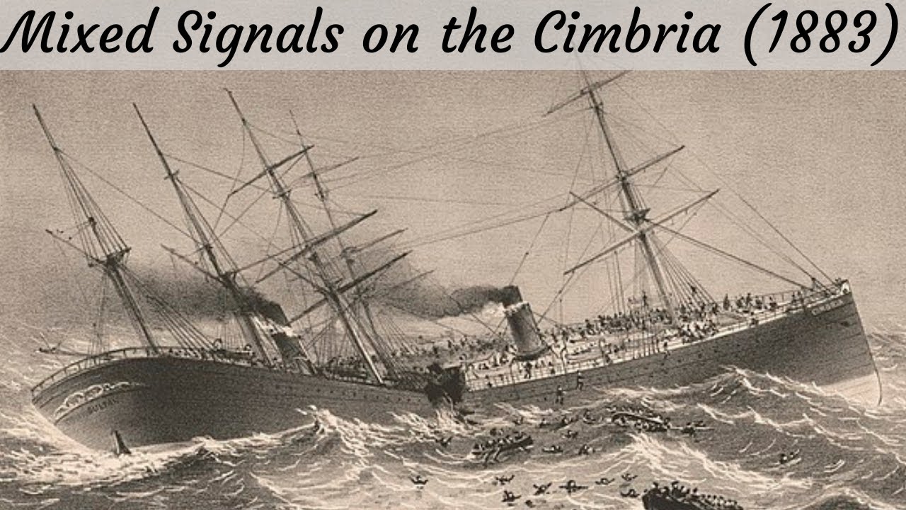 Mixed Signals on the Cimbria (1883) - YouTube