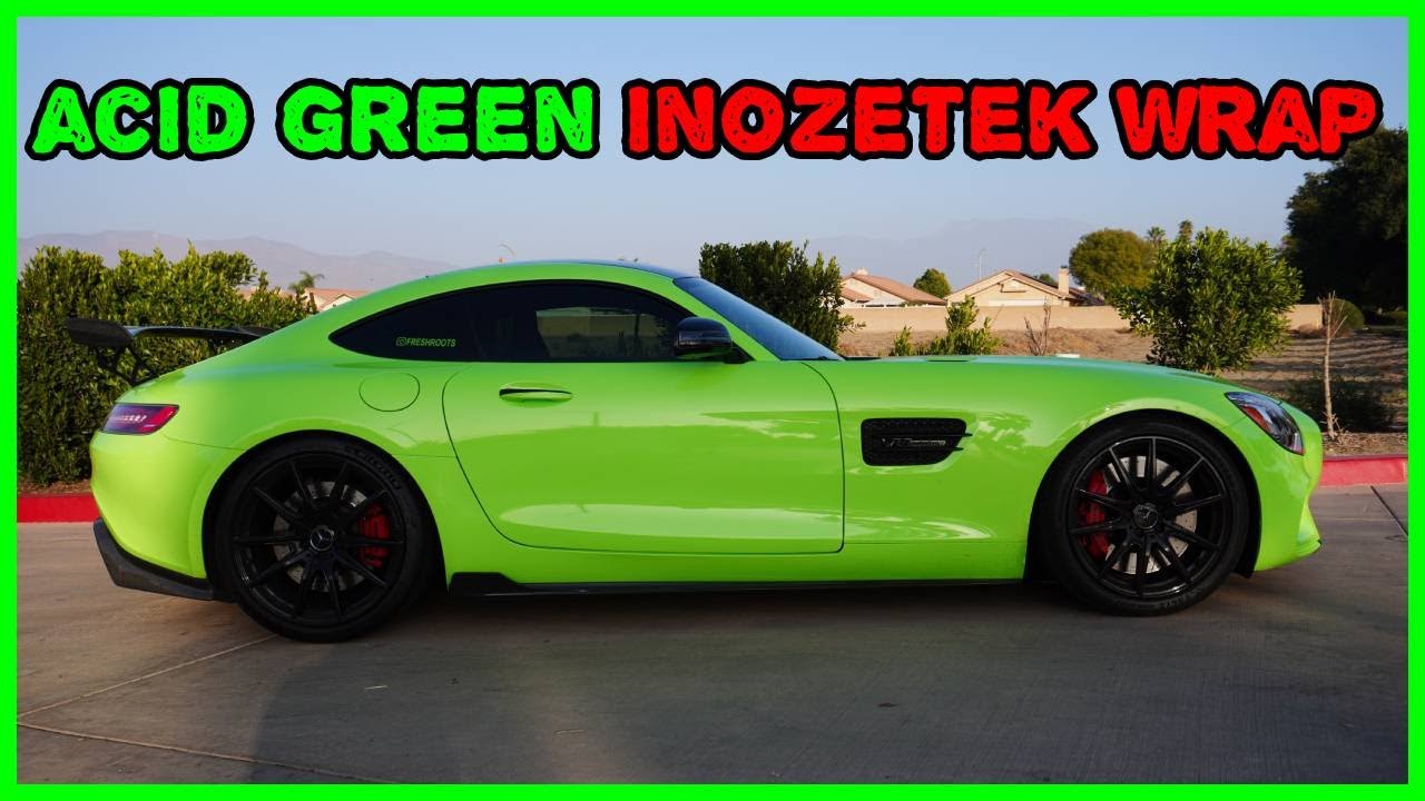 Acid Green Inozetek Wrap Review - YouTube
