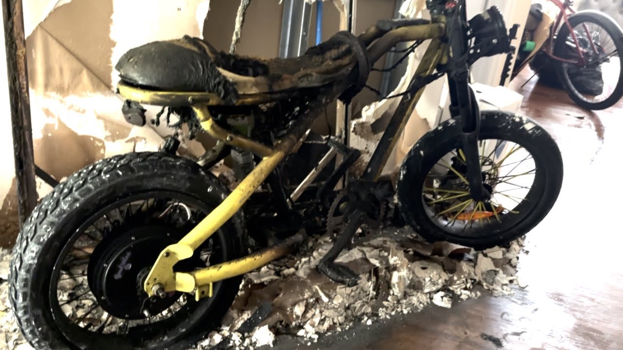 WARNING: E-Bike Battery Fire Destroys Home – Watch Before You Ride ...