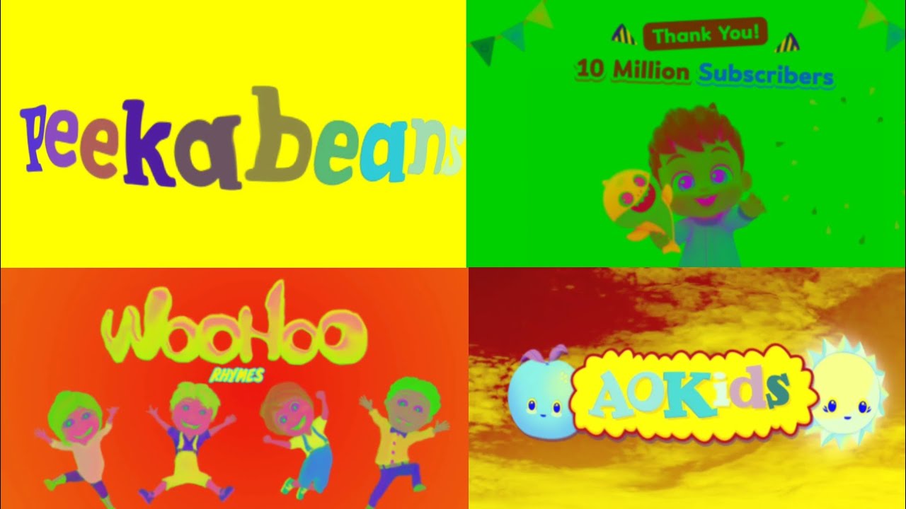 PEEKABEANS, BEBEFINN THANK YOU 10MILLION SUBSCRIBERS, WOOHOO, AOKIDS ...