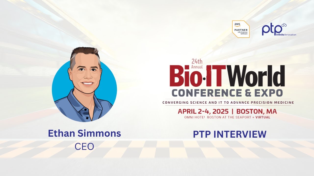 Ethan Simmons - BioIT World 2025 Interview - YouTube