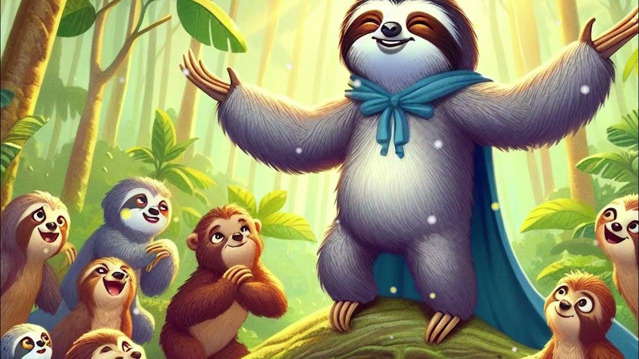 Sammy the Brave Sloth A Rainforest Adventure - YouTube