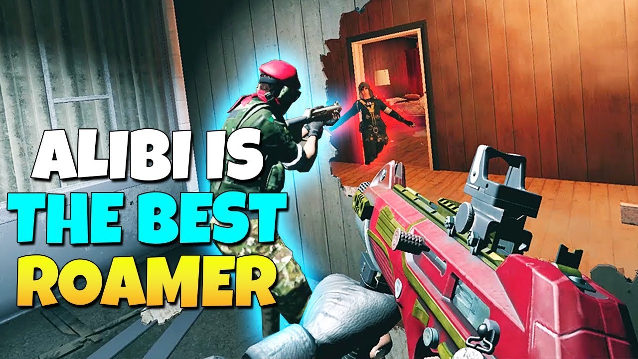 Alibi Is The Best Roamer - Ranked/Custom Moments TTS | Rainbow Six ...