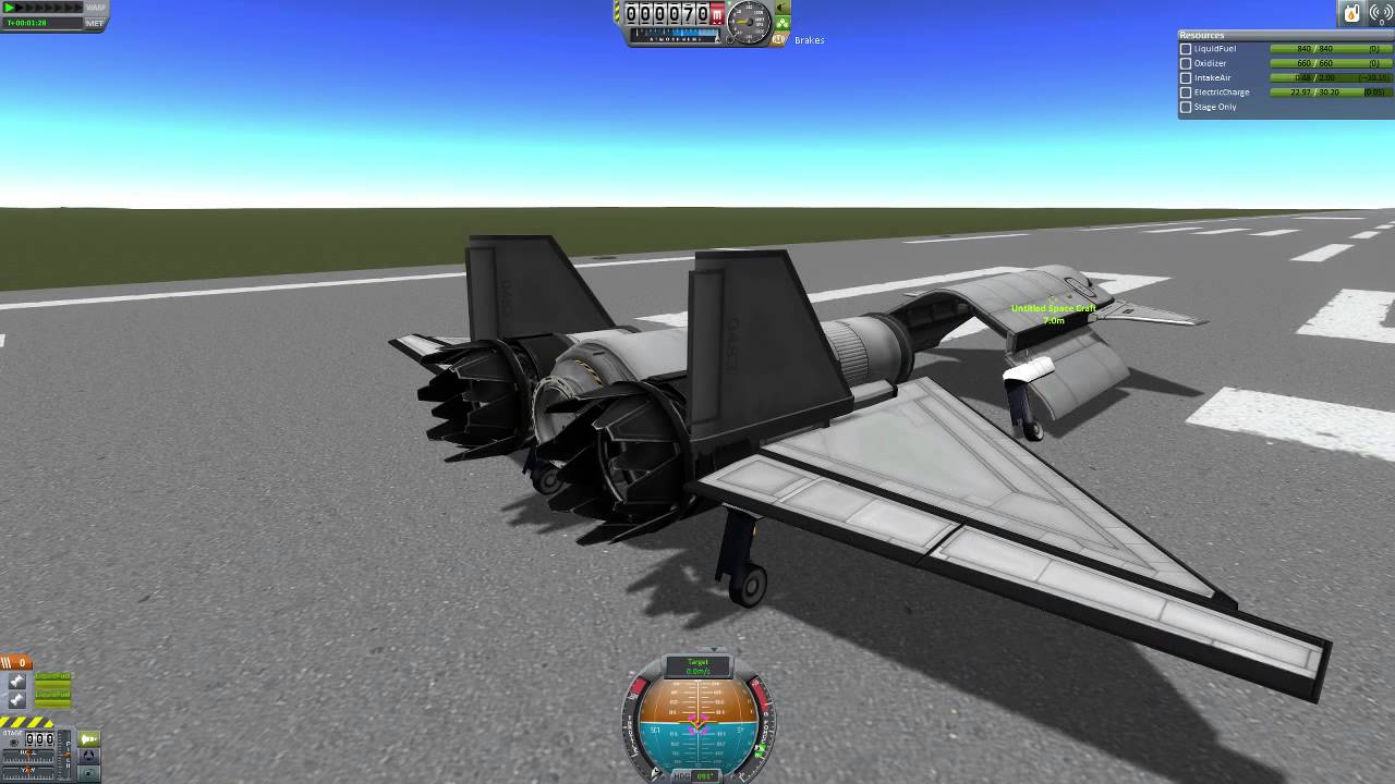 ksp the prototype for a modular space plane - YouTube