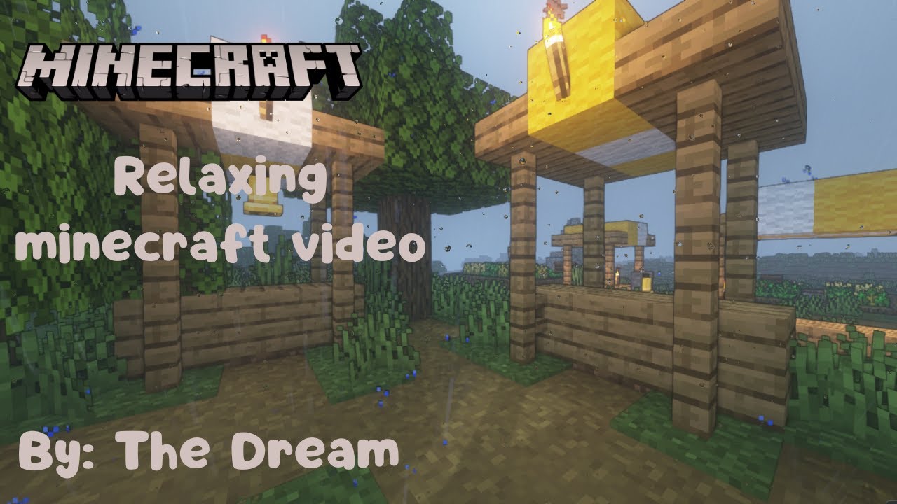 Relaxing minecraft video to brighten your day - YouTube