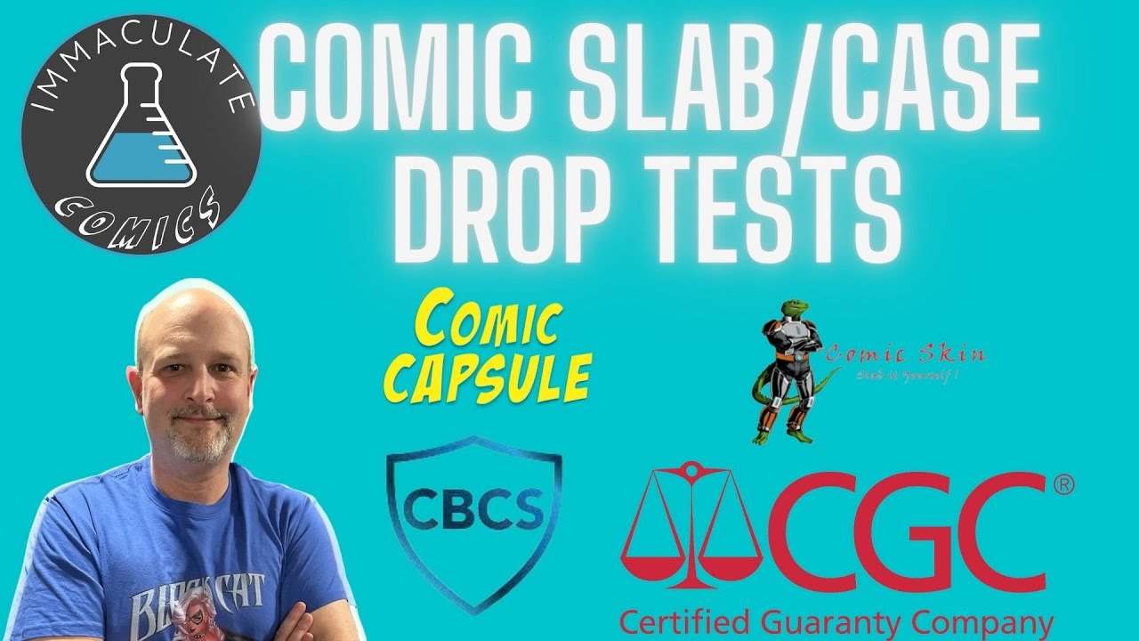 Comic Book Case and Slab Drop Tests - YouTube