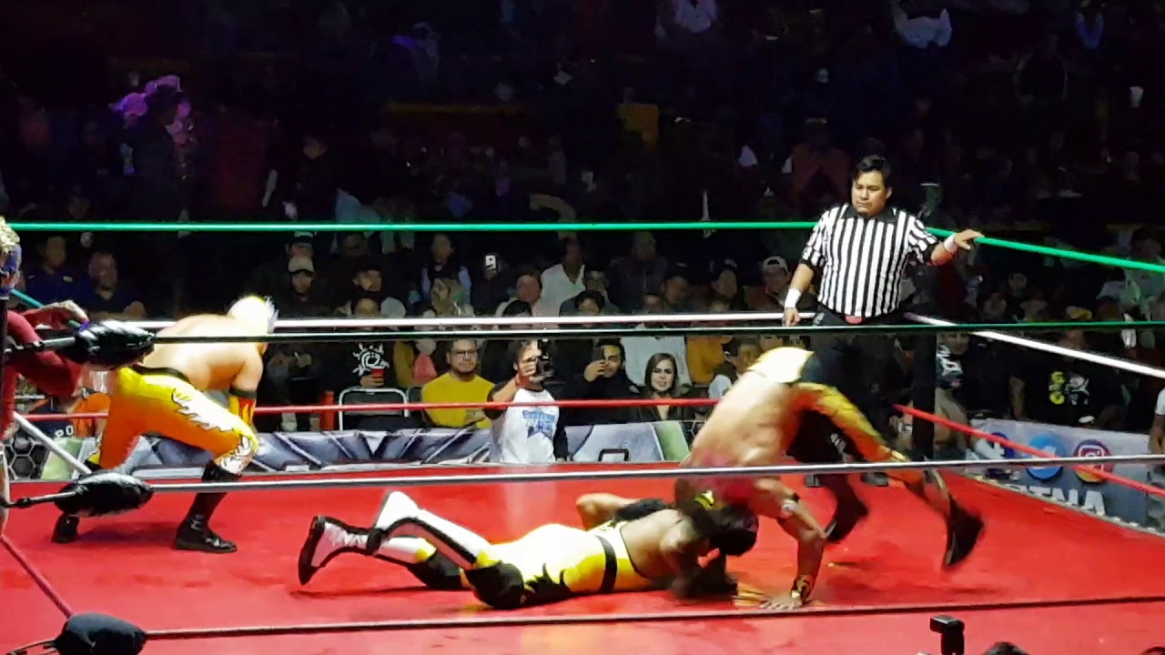 Bandido, Flamita y Neza kid VS Canis Lupus ,Dragon Bane y Super Nova ...