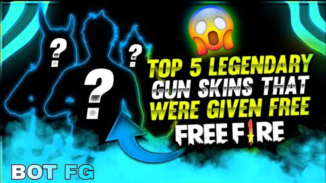 Free Fire first gun skin #fact - YouTube