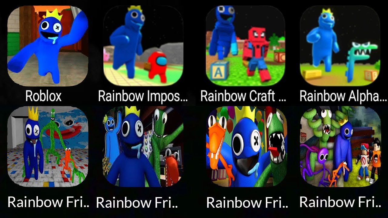 Rainbow Friends ( Rainbow Friends Roleplay + Rainbow Impostor + Rainbow ...
