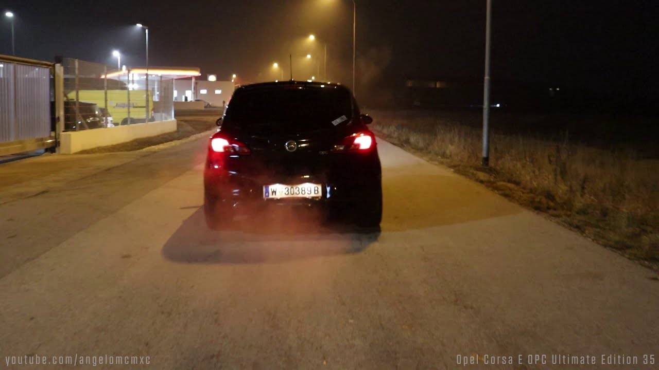 Opel Corsa E OPC | 1.6 207HP | modified exhaust from Corsa D OPC ...