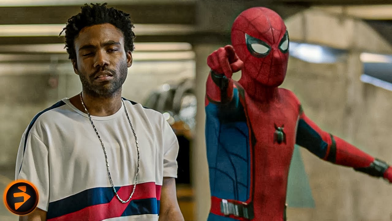 Spider Man Tries To Intimidate Donald Glover | SPIDER-MAN: HOMECOMING ...