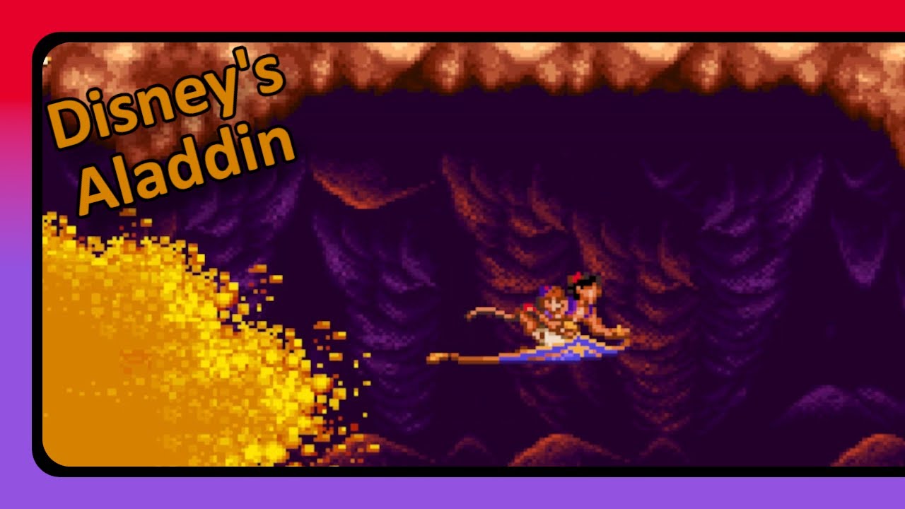 Playing the SNES version of Disney's Aladdin...Fast-ish? - YouTube