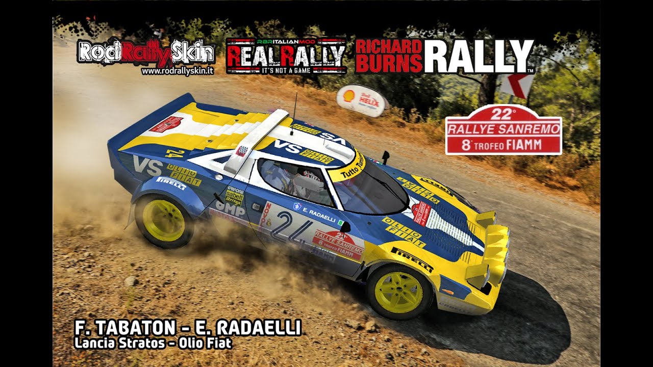 TABATON - RADAELLI - Lancia Stratos - Rallye Sanremo 1980 - YouTube