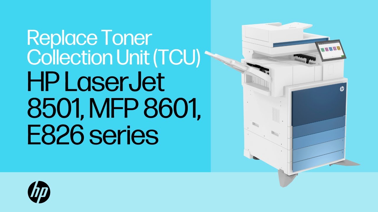 HP LaserJet Managed MFP E826, E82650, E82660, E82670 - Replace the ...