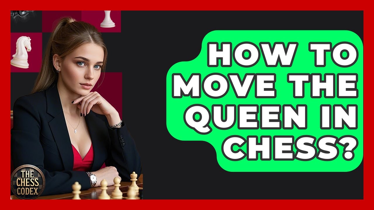 How To Move The Queen In Chess? - The Chess Codex - YouTube