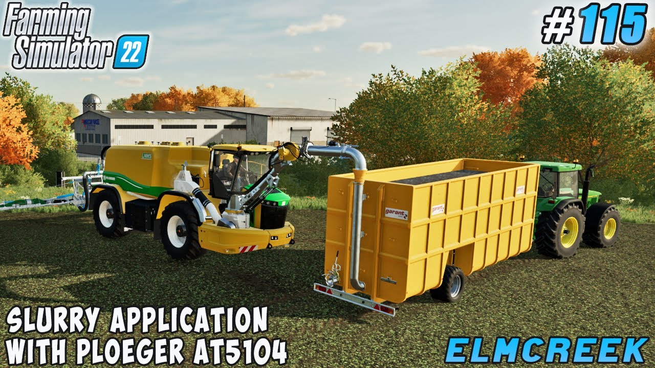 Beet pulp storage, slurry application with Ploeger AT5104 | Elmcreek ...