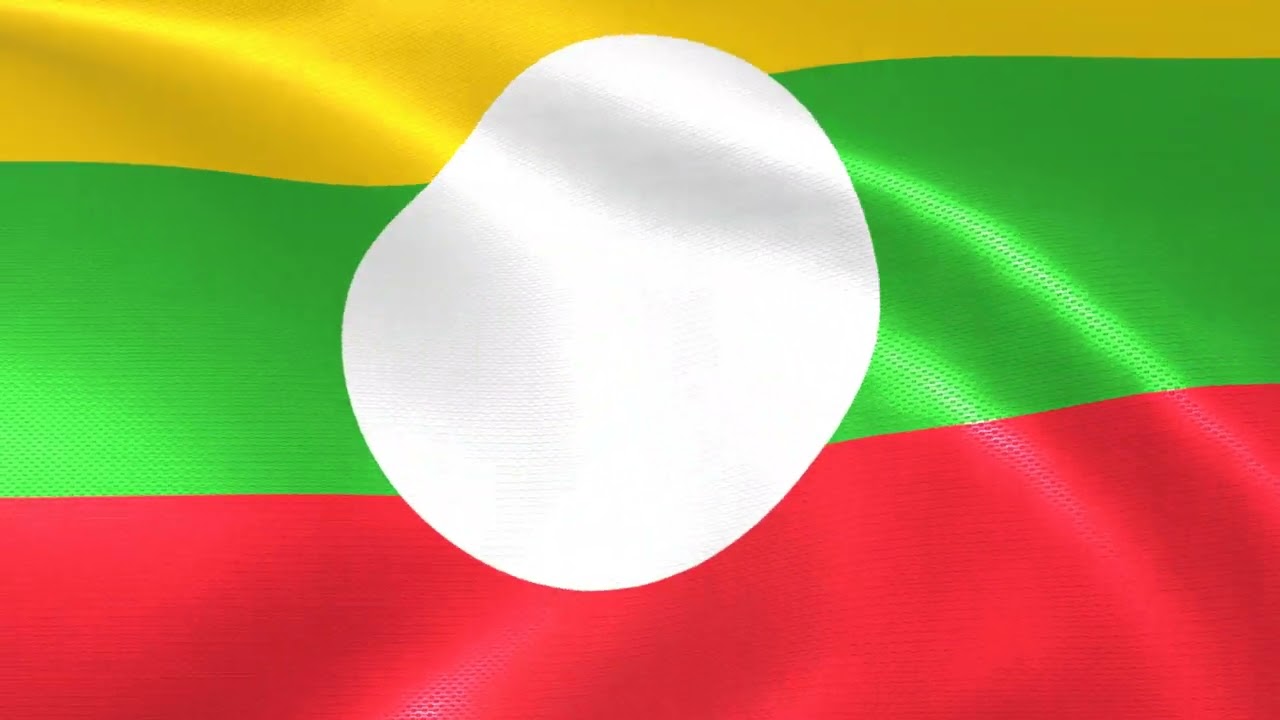 Shan Flag Logo Image Of Burma / Myanmar: The Flag Of Shan State