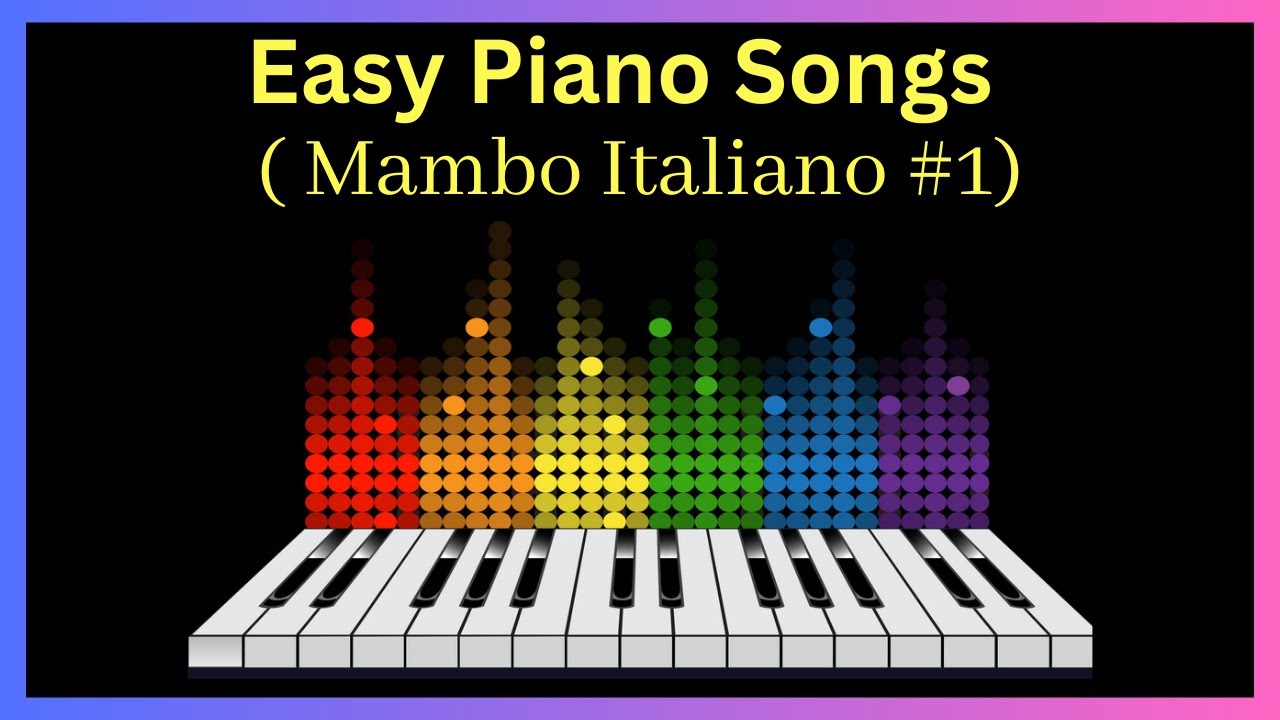 Standard (Mambo Italiano) Keyboard Lesson Intermediate / Advance ...