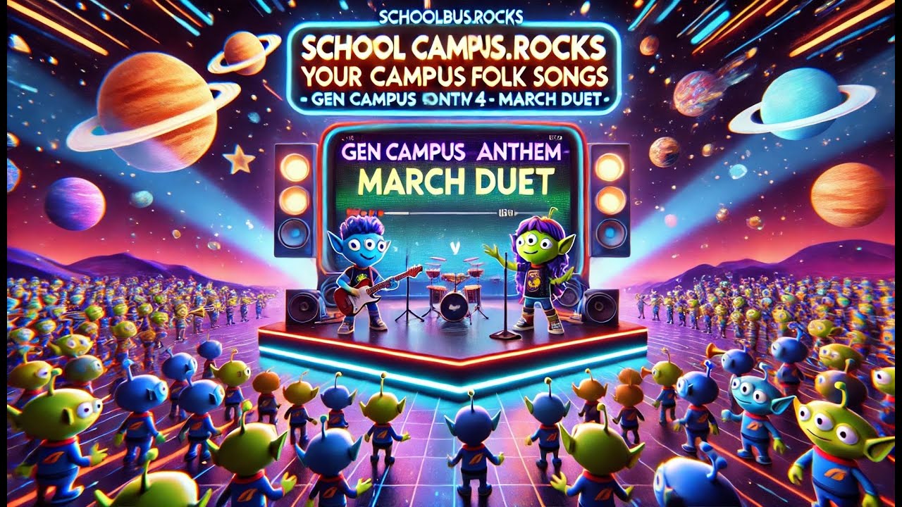 SchoolBus.Rocks Your Campus Folk Songs: GEN Campus Rockin' Anthem V4 ...