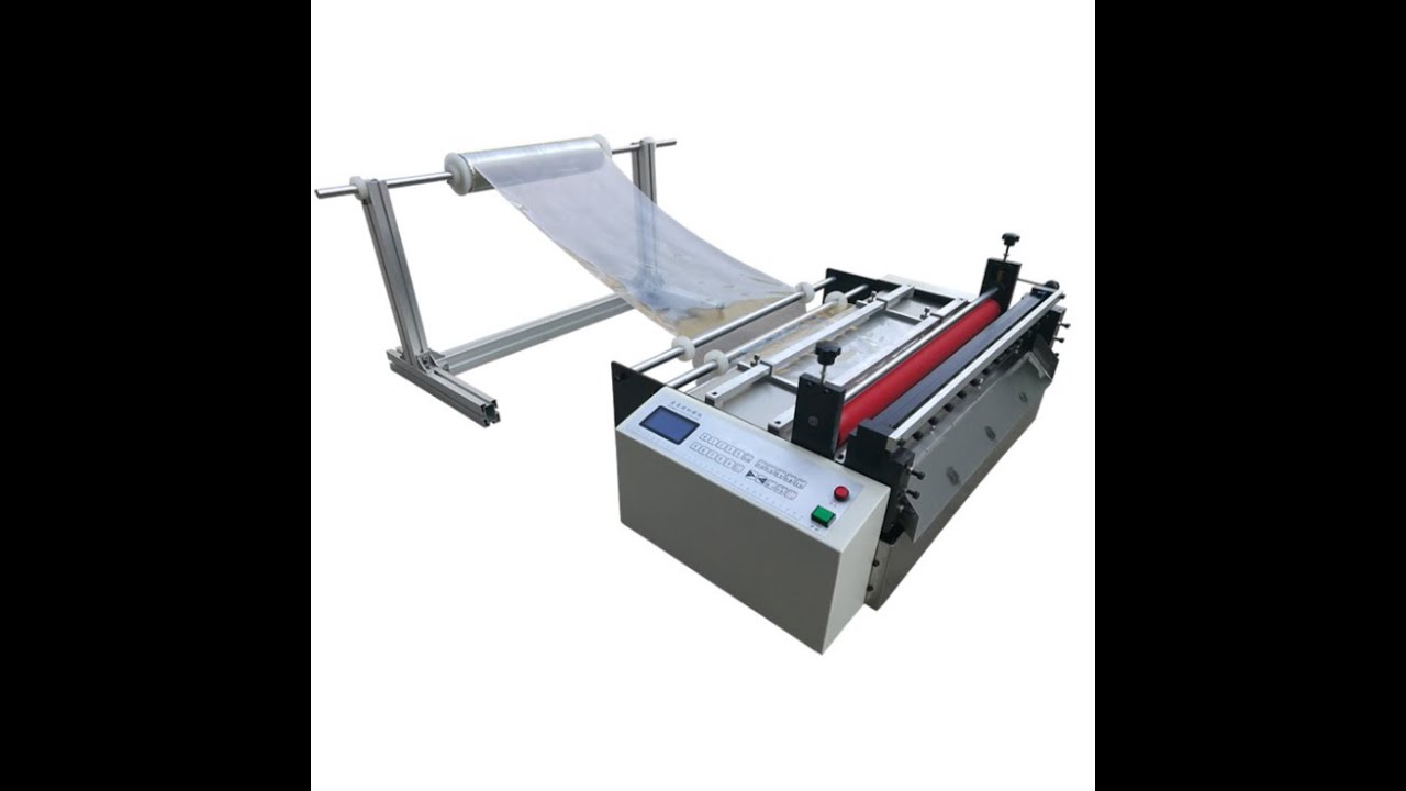 Automatic Film cutting machine - YouTube