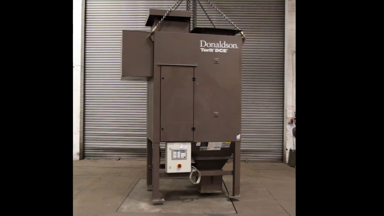 Donaldson Torit (DCE) DFPRO6 SPRK-R 2008 Dust Extractor - YouTube