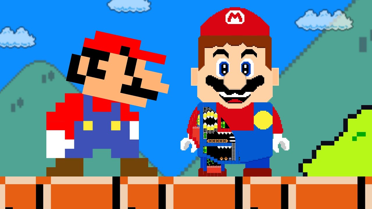 King Rabbit: Mario vs the Tiny Lego Mario Maze - YouTube
