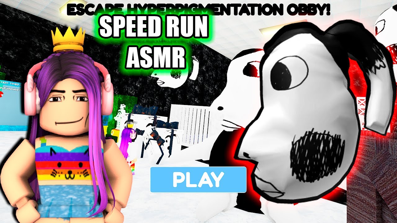 Escape Hyperpigmentation Monster! OBBY Roblox - YouTube