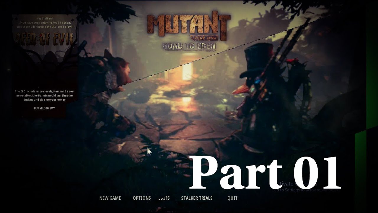 Mutant Year Zero Road To Eden, Campaign Gamplay Part 1 - YouTube