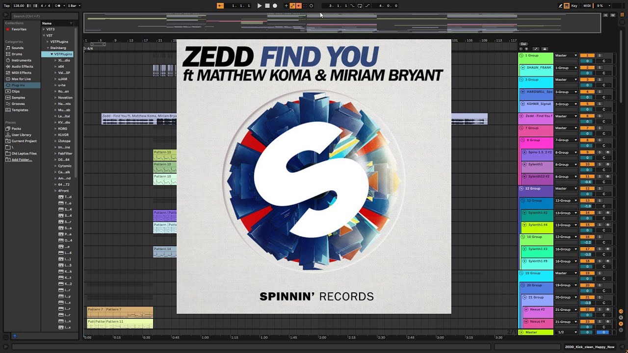 Zedd - Find You ft. Matthew Koma, Miriam Bryant (Ableton Live 11 Full ...