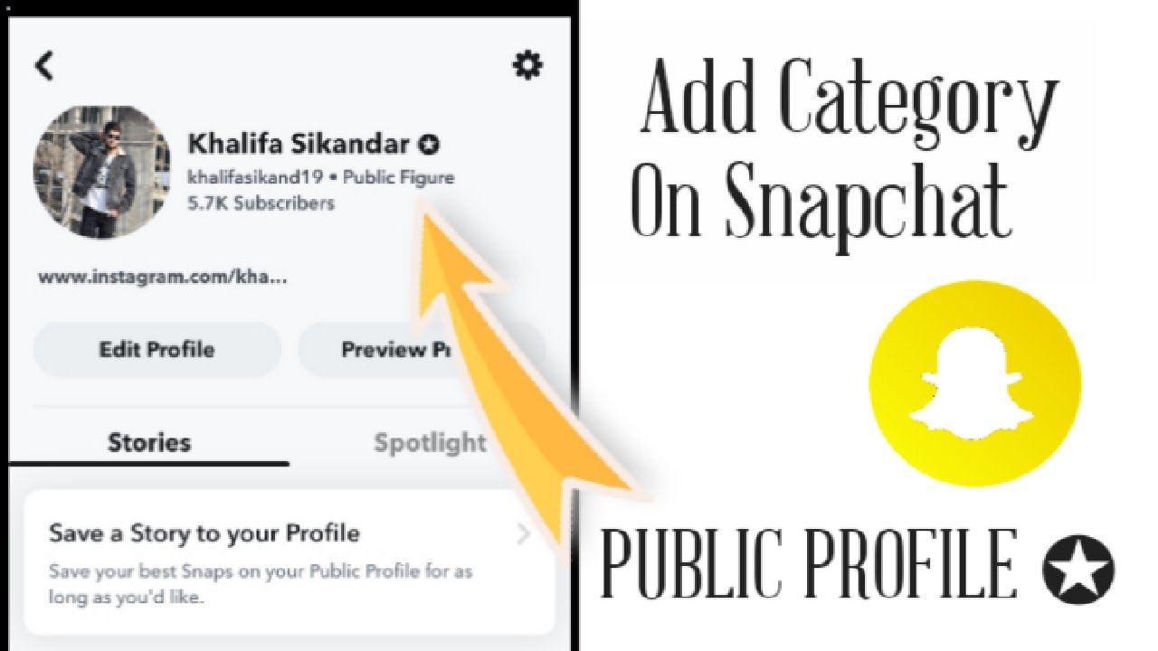 How to add Category on Snapchat | public profile | TECH ROYAL - YouTube