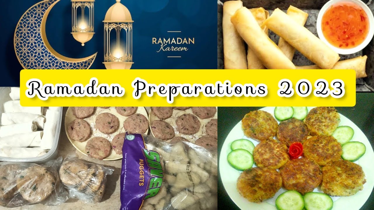 Ramadan Preparations || Meal Prep for Ramadan in Budget - YouTube