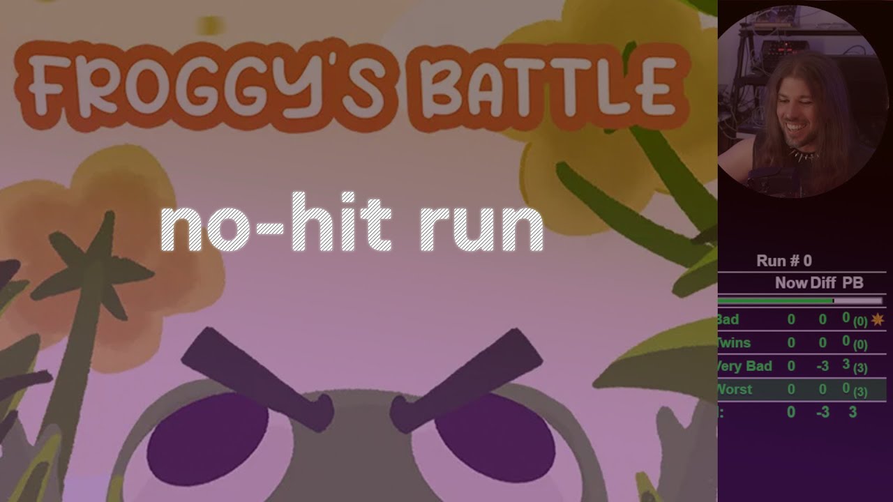 Froggy's Battle no hit run - YouTube