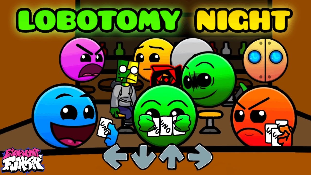 FNF: Lobotomy Night (Pasta Night) // LOBOTOMY THE ULTIMATE UPDATE ...