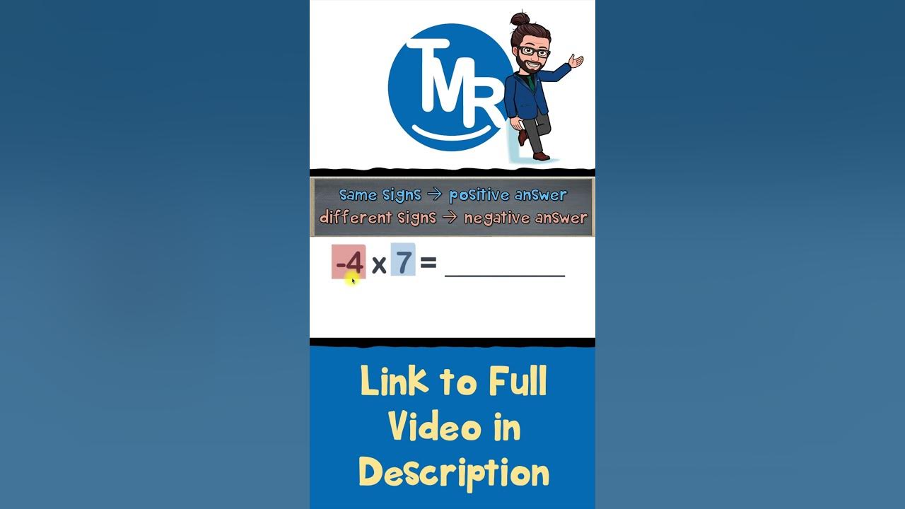 How to Multiply Integers | The Math Review | 7NS2a - YouTube